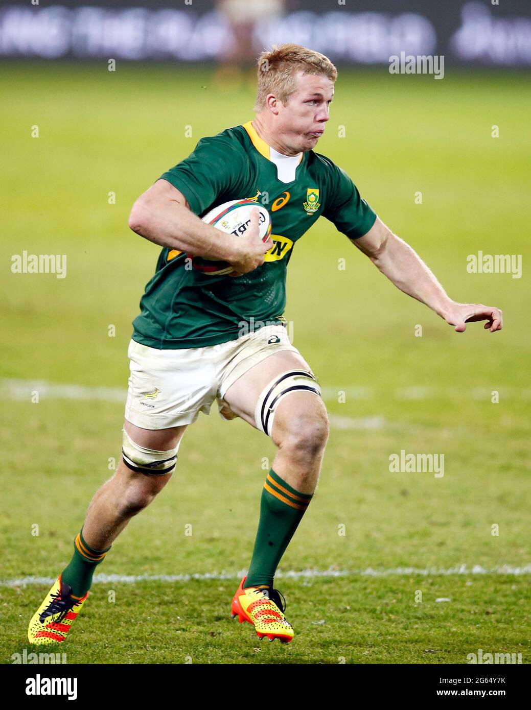 South Africa's Pieter-Steph du Toit during the Summer International ...