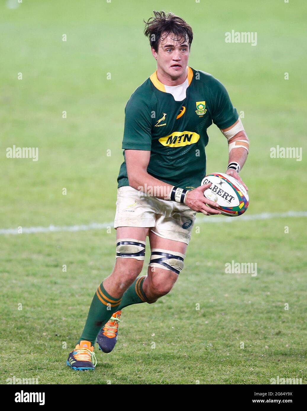 South Africa's Frans Malherbe during the Summer International test ...