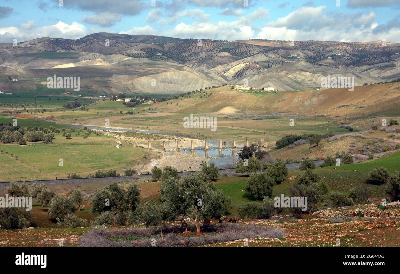 Beautiful natural landscape of Morocco Stock Photo - Alamy