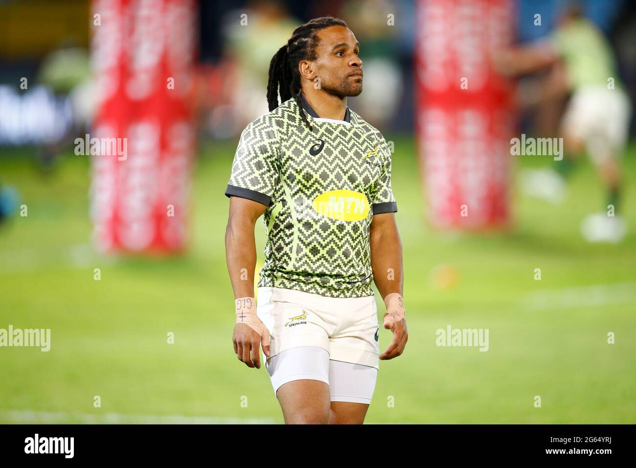 South Africa's Rosko Specman before the Summer International test match ...