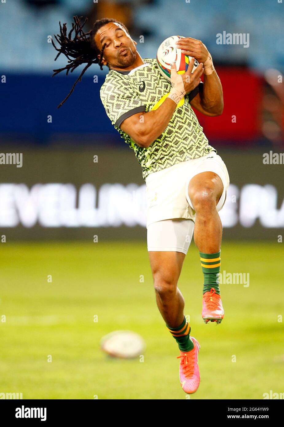 South Africa's Rosko Specman before the Summer International test match ...