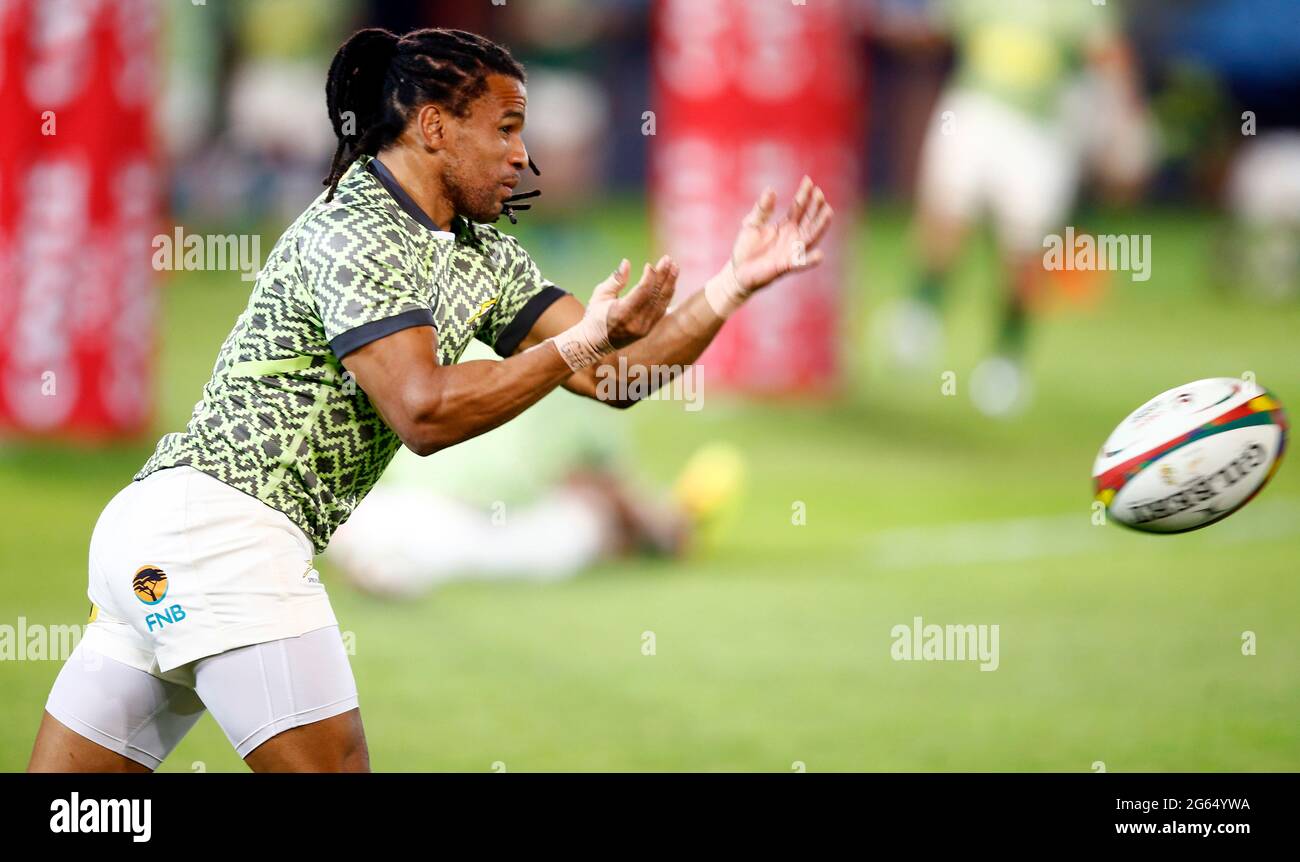 South Africa's Rosko Specman before the Summer International test match ...