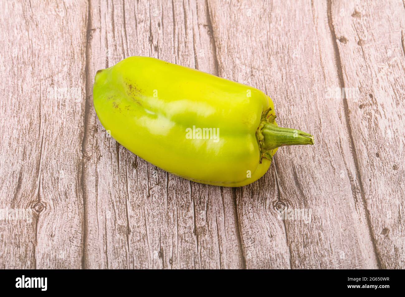 Tasty Green Bell Bulgarian pepper isolated Stock Photo - Alamy