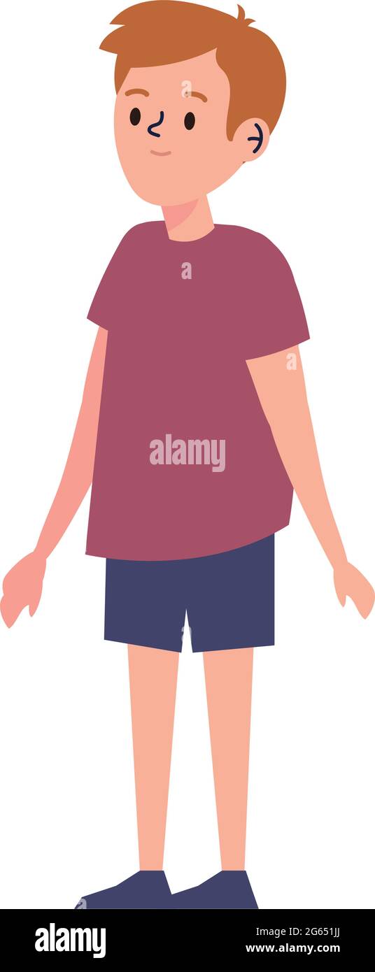 Boy kid cartoon Stock Vector Image & Art - Alamy