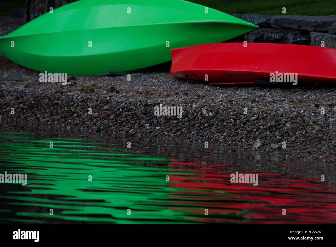 Two kayaks hi-res stock photography and images - Alamy