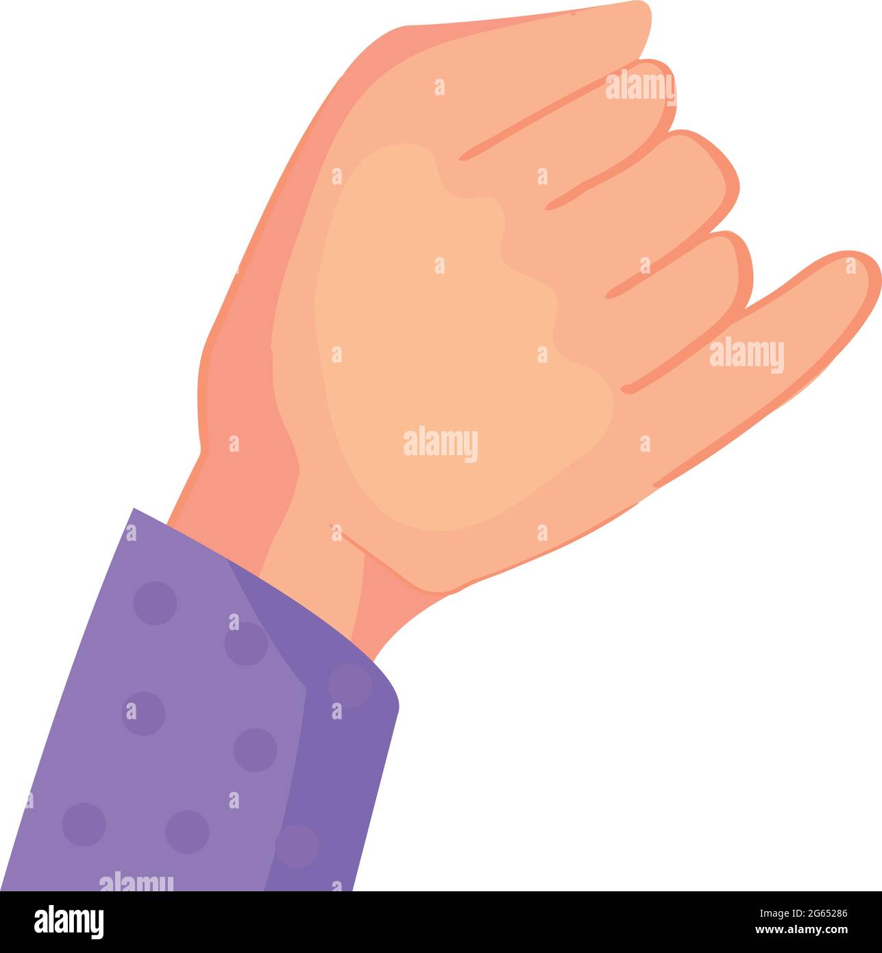 hand doing promise gesture Stock Vector Image & Art - Alamy