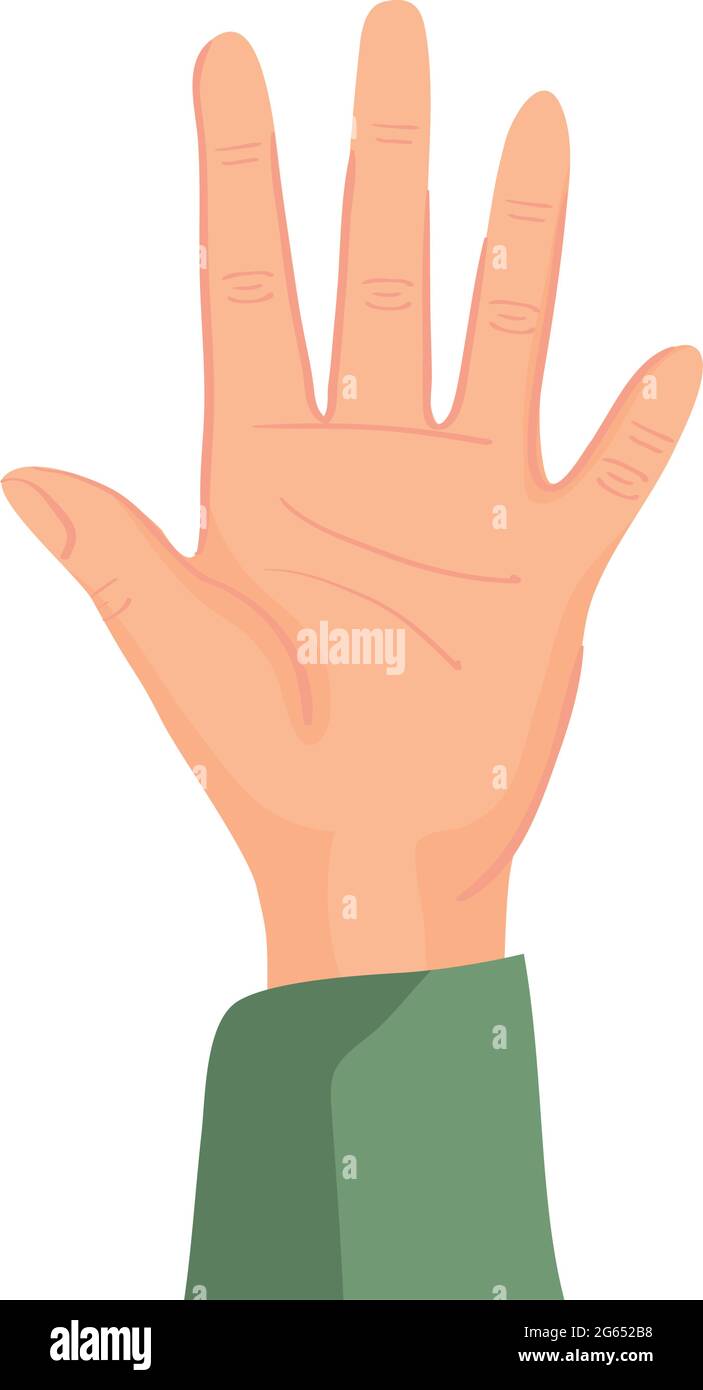 Human hand icon Stock Vector Image & Art - Alamy