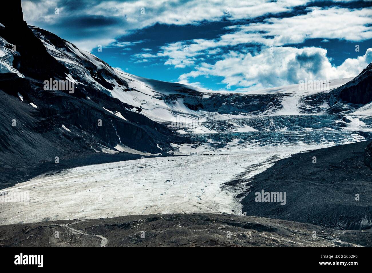 Athabasca Glacier, Banff National Park, Alberta, Canada Stock Photo - Alamy