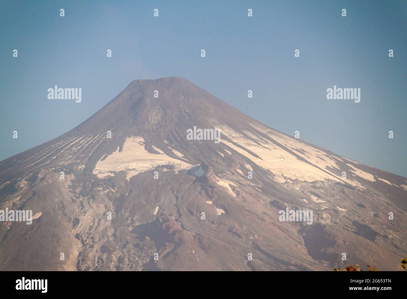 Villarica volcano, Chile Stock Photo - Alamy