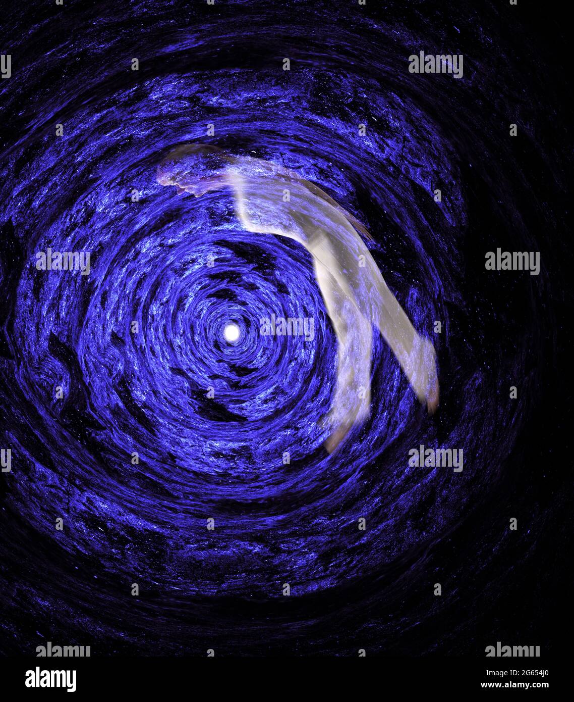 Near death experience, conceptual illustration Stock Photo - Alamy