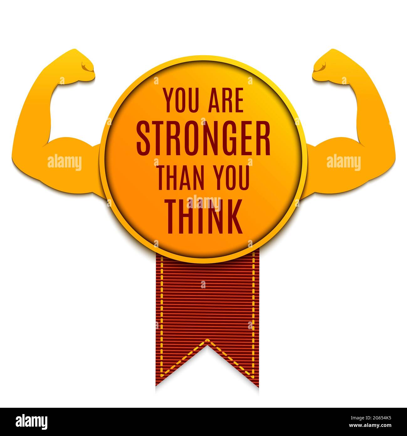Strength, conceptual illustration Stock Photo - Alamy