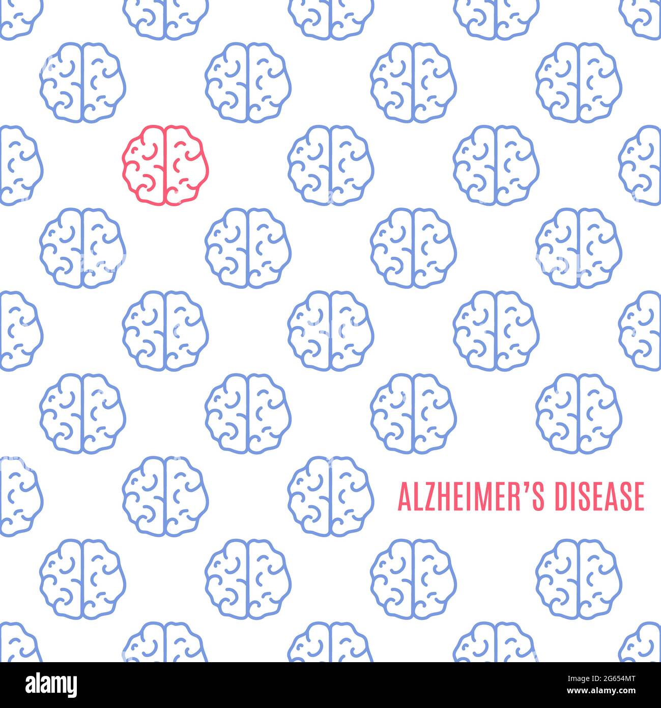 Alzheimer's disease, conceptual illustration Stock Photo - Alamy