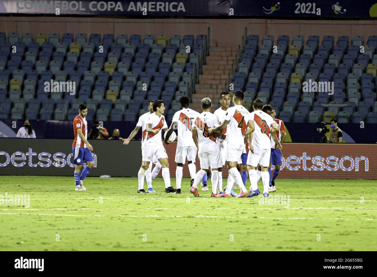 Goiania, Goias, Brasil. 2nd July, 2021. (SPO) Copa America Quarter ...