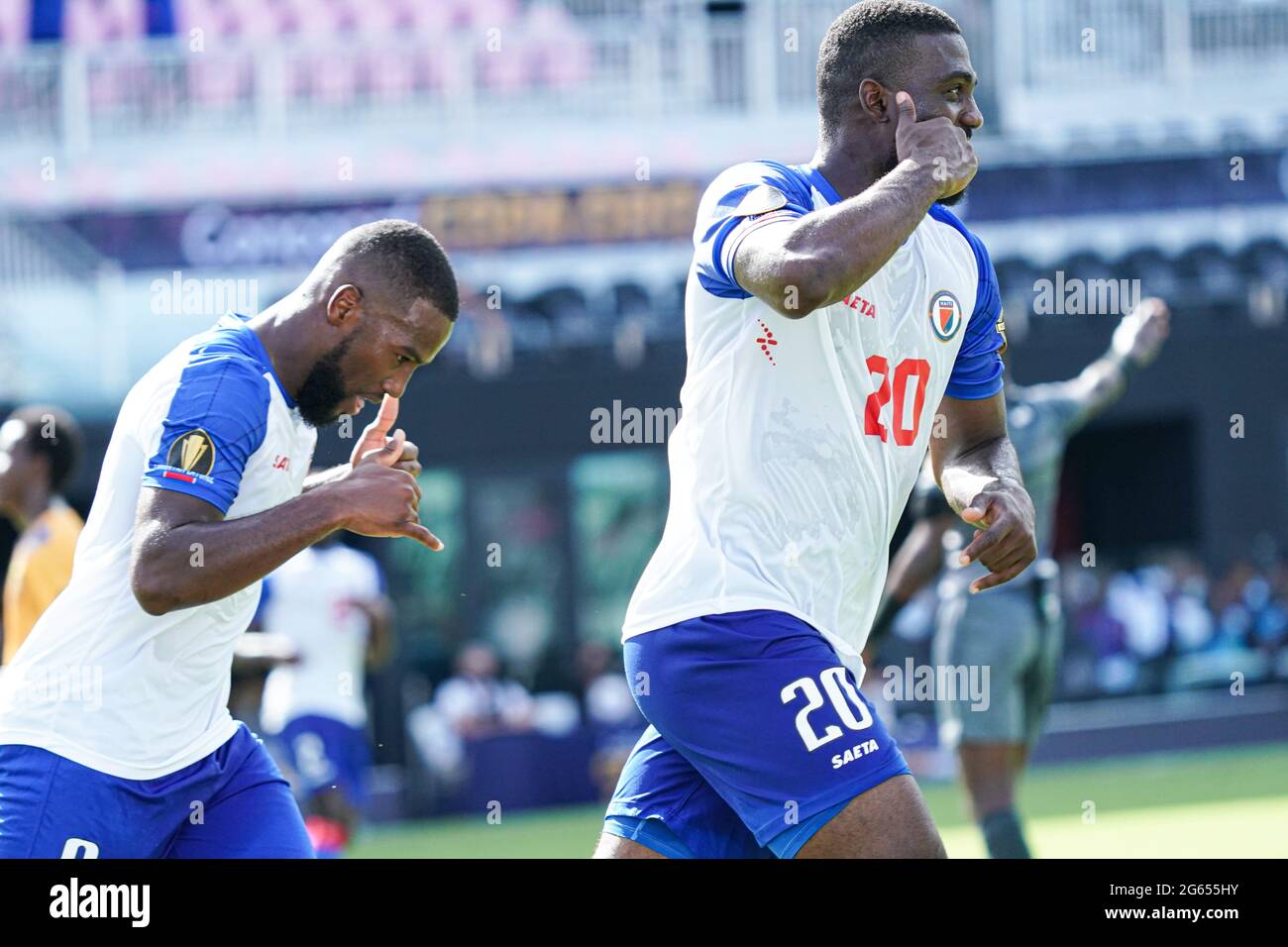 Haitian national soccer team hi-res stock photography and images - Alamy