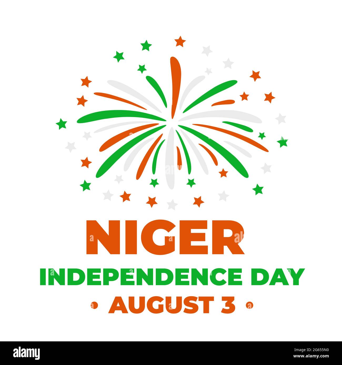 Niger Independence Day typography poster. National holiday celebrate on ...