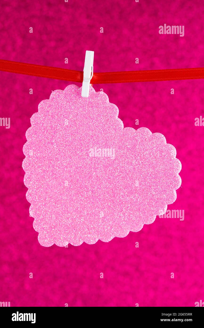 Love Themed Background with Copy Space to Add a Valentines Message or a ...