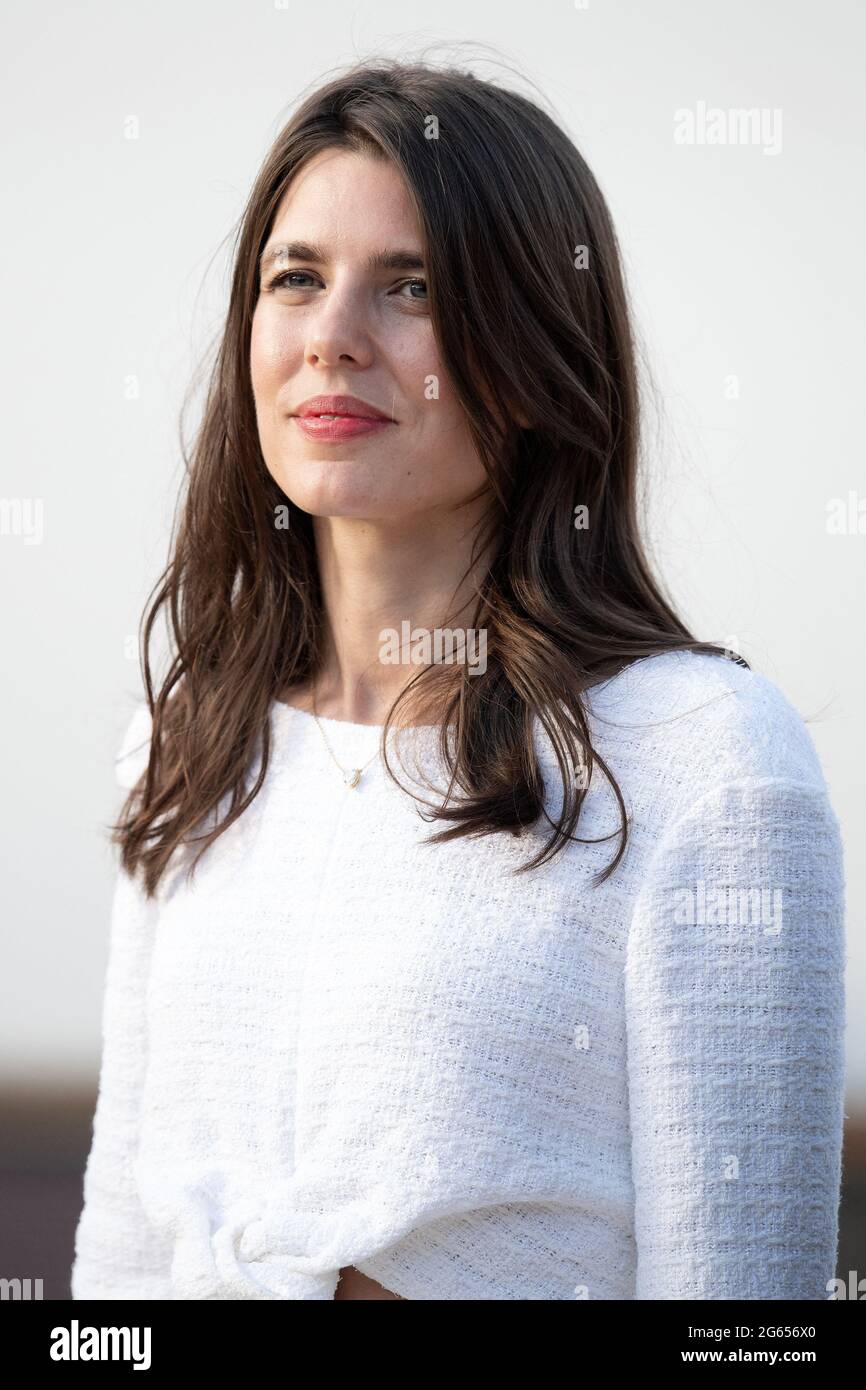 Charlotte Casiraghi attends the 15th international Monte-Carlo Jumping ...