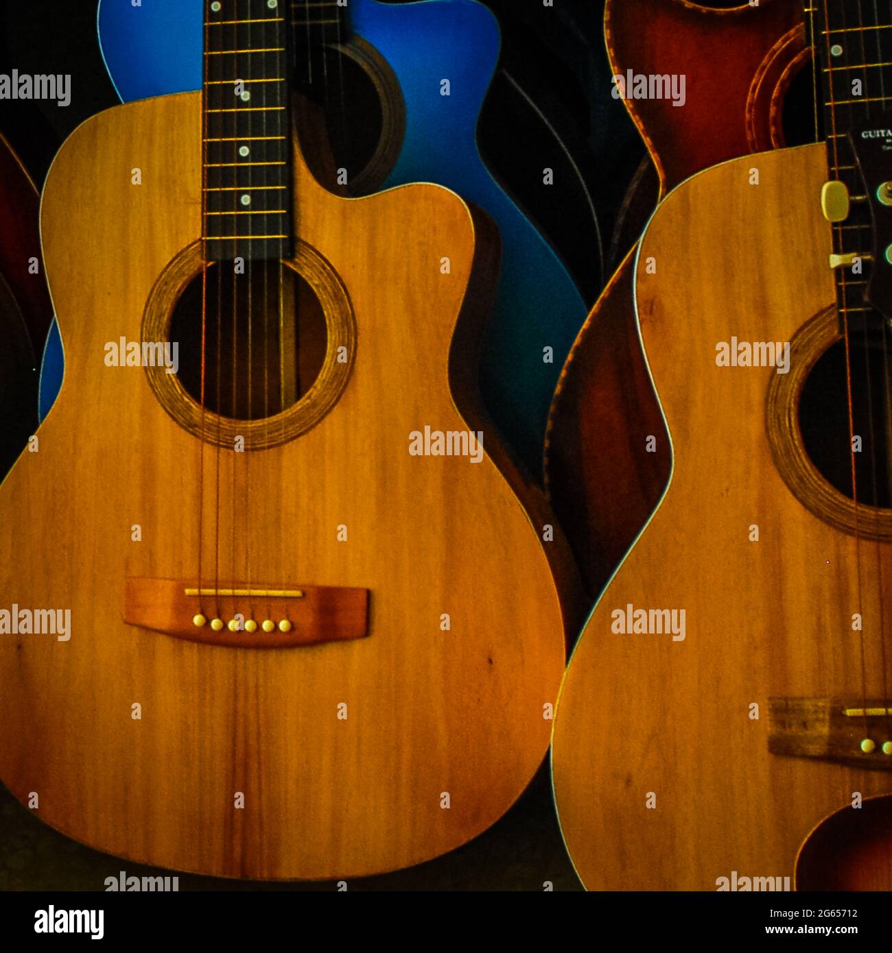 Locally made guitar and ukulele are the favorite pastime of Filipinos ...