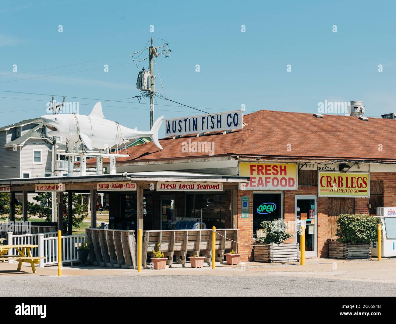 Austin Fish Co, a seafood restaurant in the Outer Banks, North Carolina ...