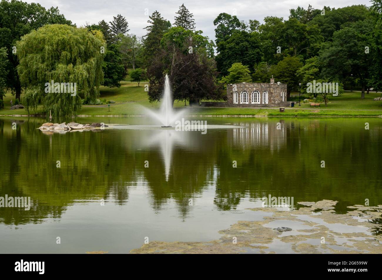 Frederick law olmsted and calvert vaux hi-res stock photography and ...