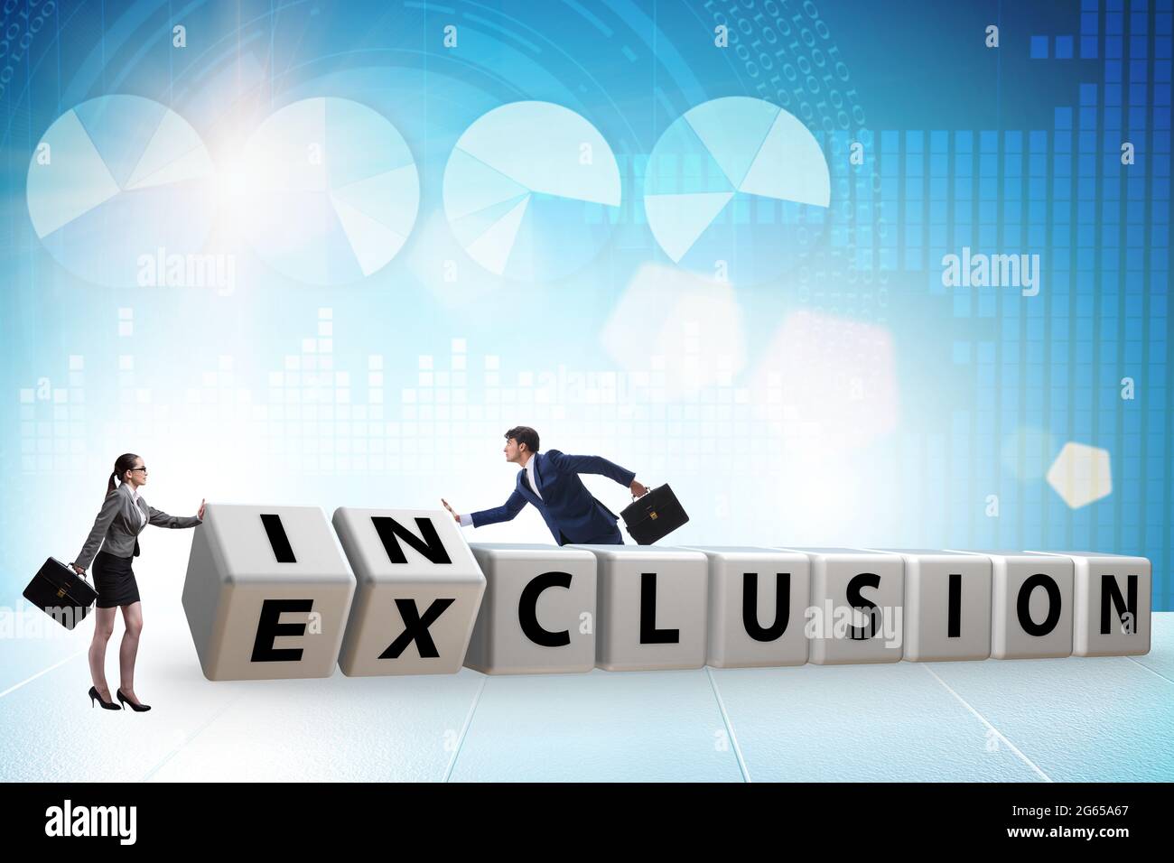 Inclusion integration exclusion separation hi-res stock photography and ...