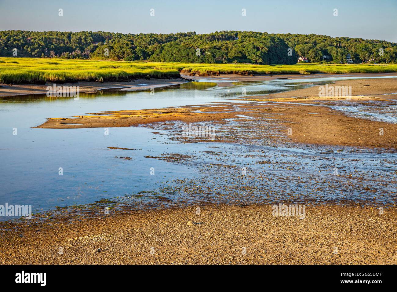 The Pamet River in Truro, Massachusetts Stock Photo - Alamy
