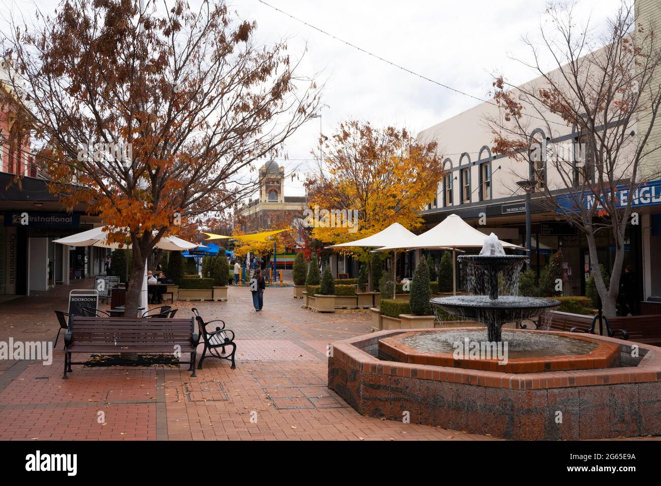The Mall, city centre, Armidale, NSW Australia Stock Photo - Alamy