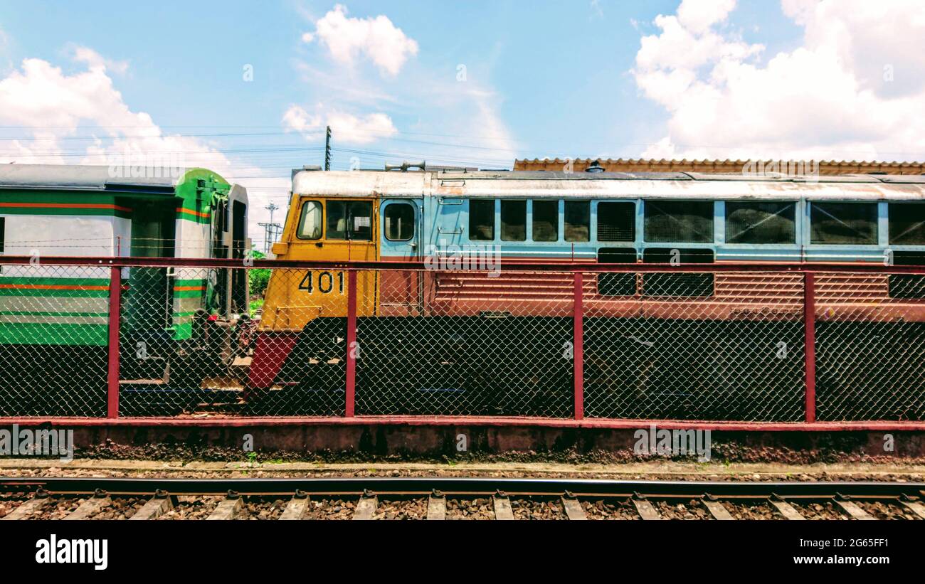 Chain link rail hi-res stock photography and images - Alamy