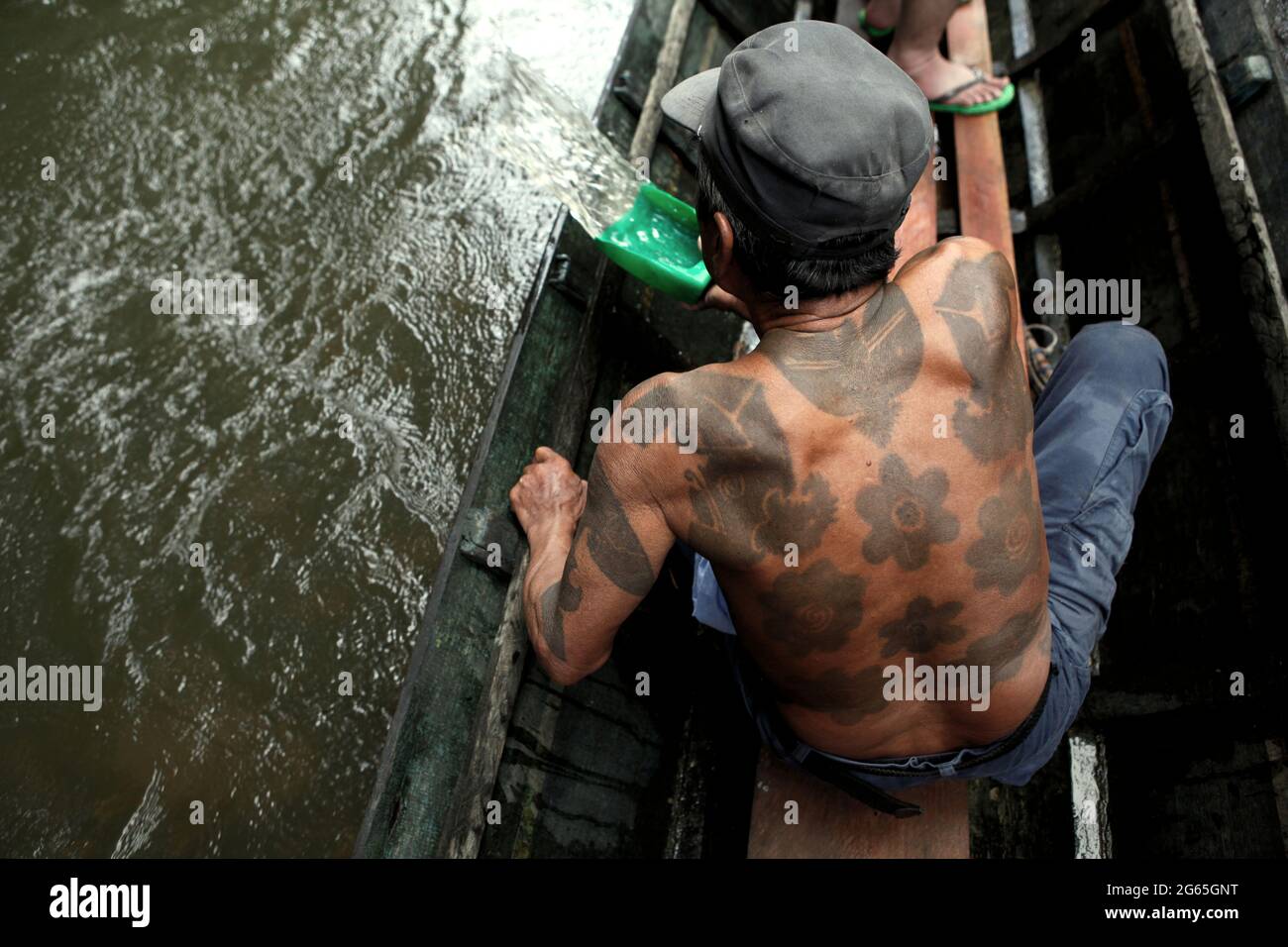 Dayak iban tattoo hi-res stock photography and images - Alamy