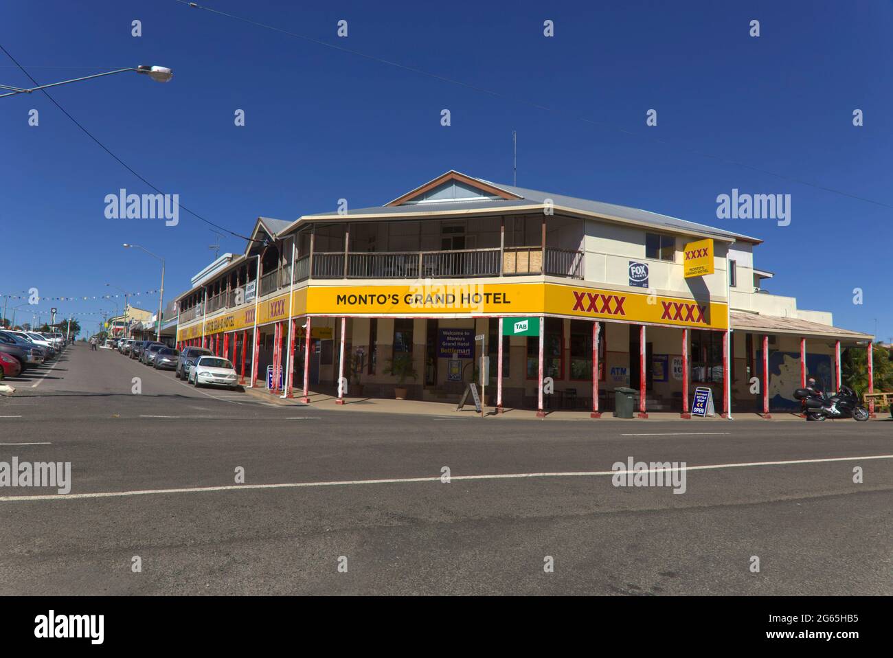 The Grand Hotel on Newton Street Monto North Burnett Region Queensland ...