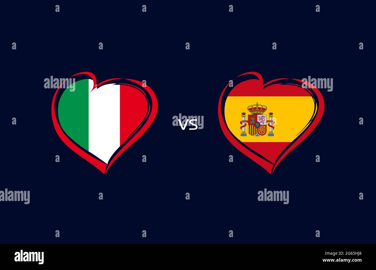 italian wars spanish flags