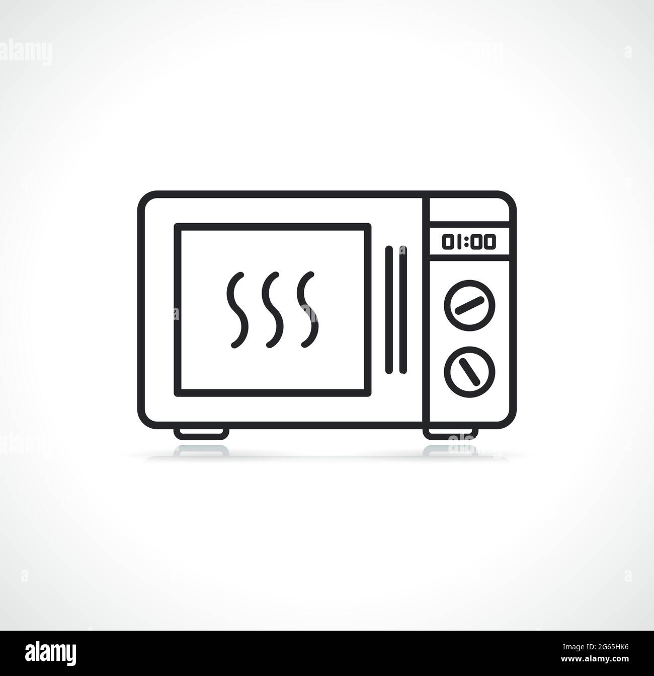 Household appliances thin line Stock Vector Images - Alamy