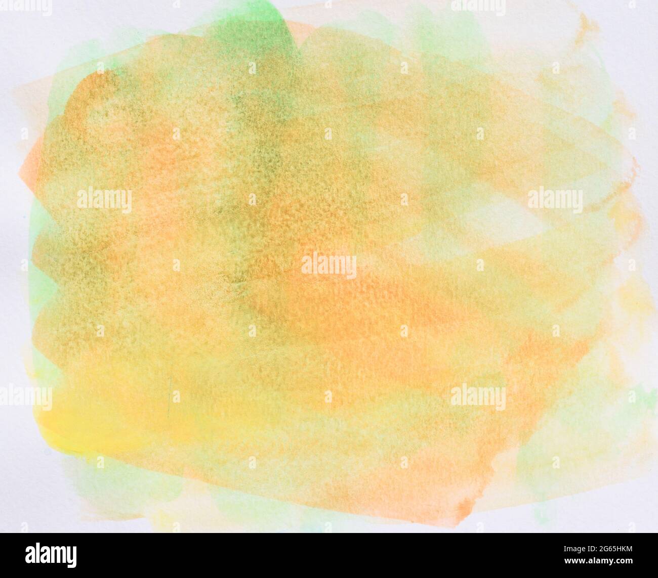 Watercolor stroke and spray on white paper , Abstract background by ...