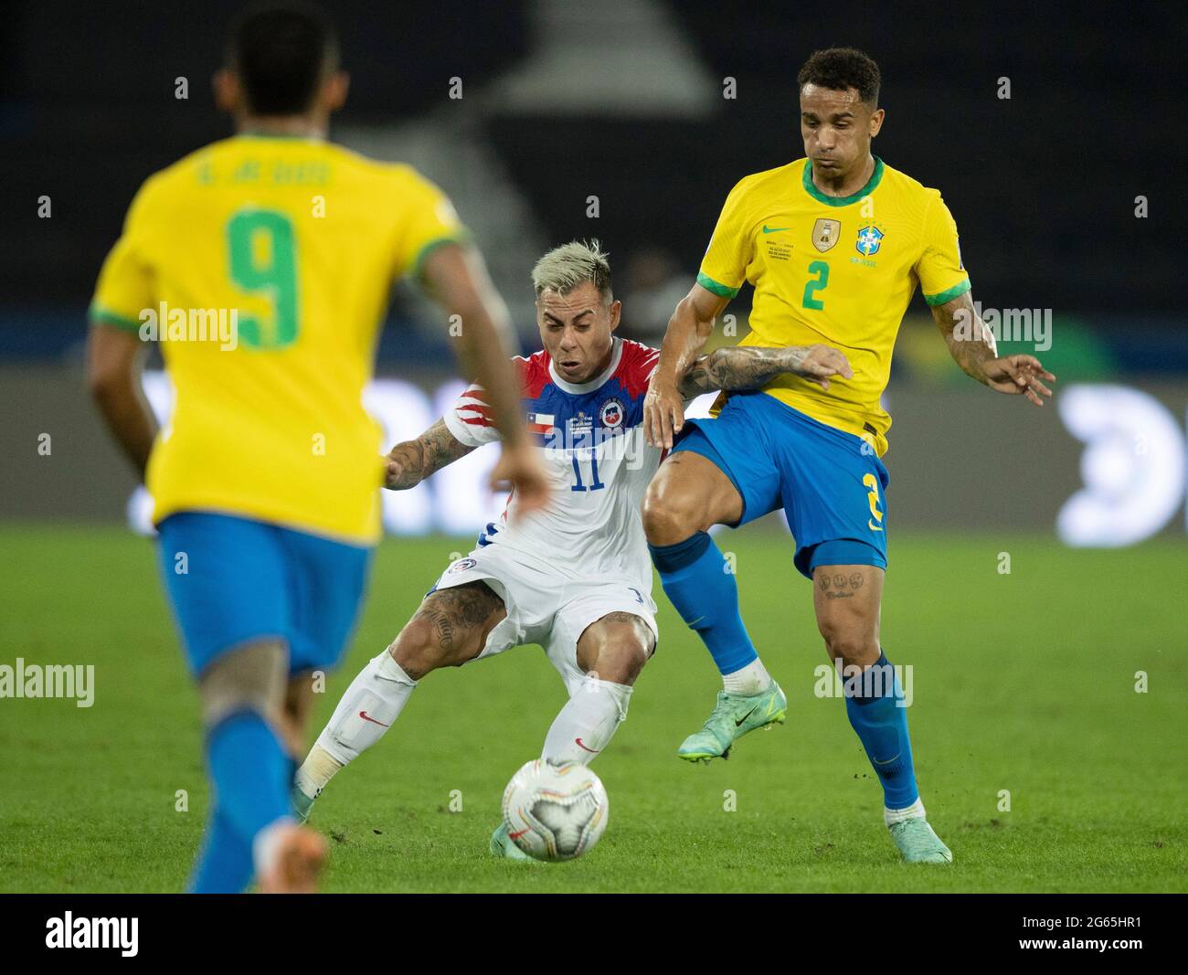 2nd July 2021; Nilton Santos Stadium, Rio de Janeiro, Brazil; Copa ...