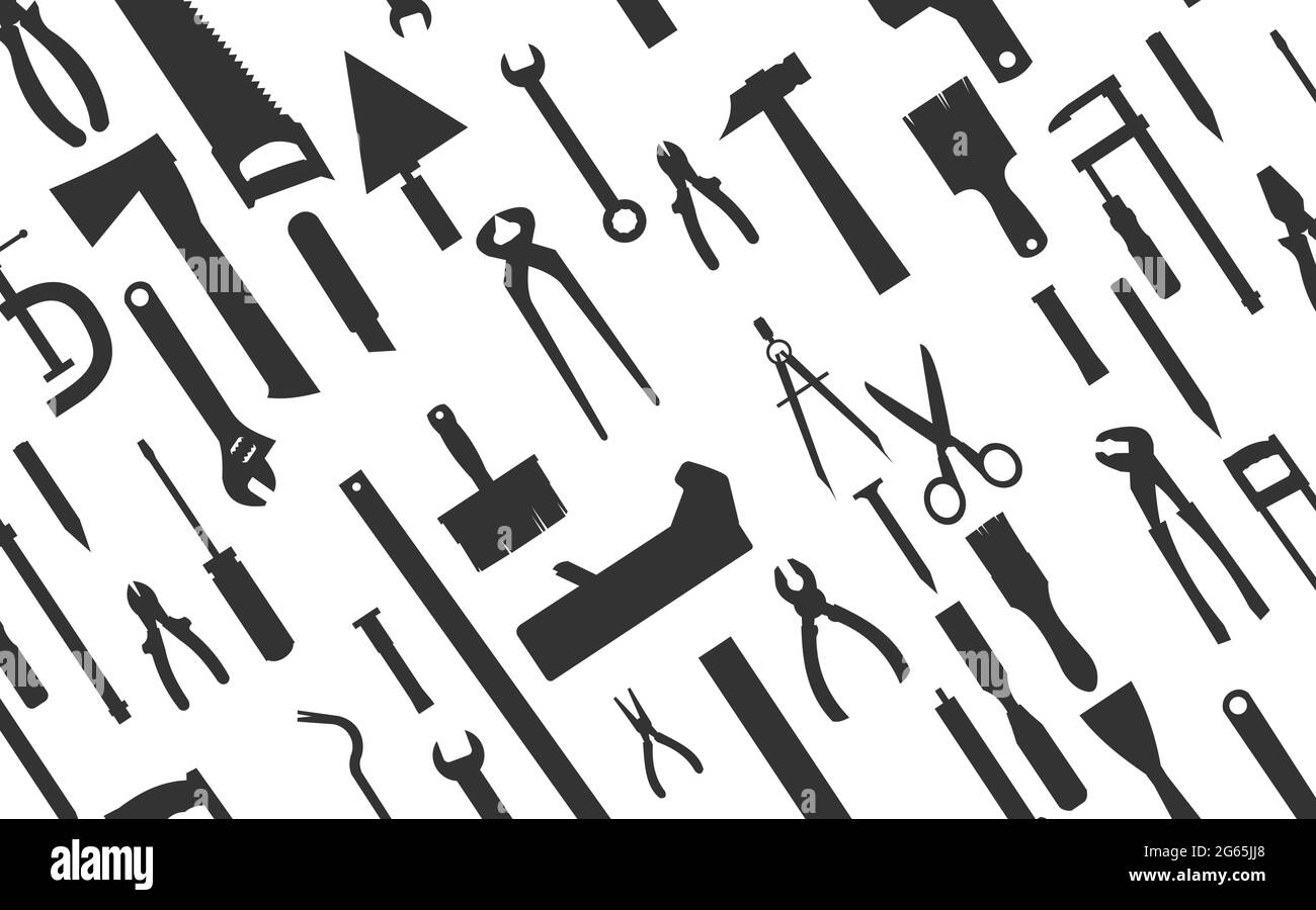 Construction tools background hi-res stock photography and images - Alamy