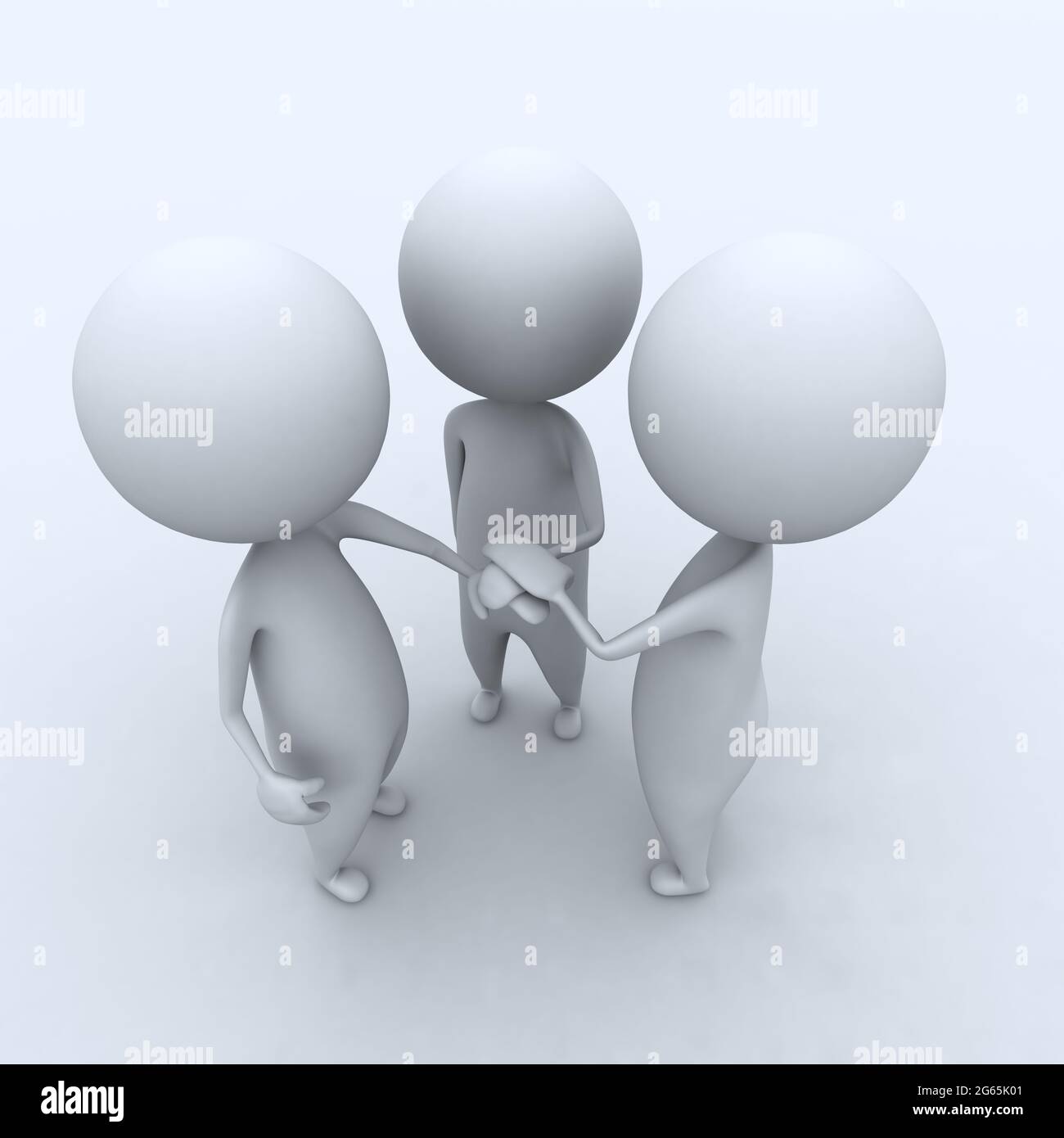 3d characters hi-res stock photography and images - Alamy