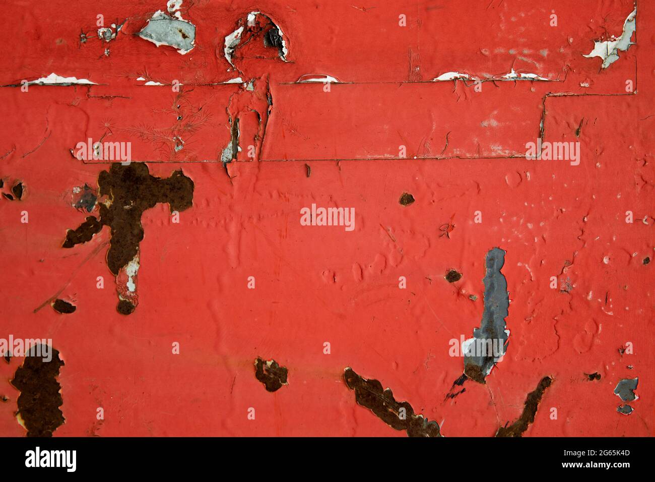 Rusted vibrant red textured sheet of reinforced steel Stock Photo - Alamy