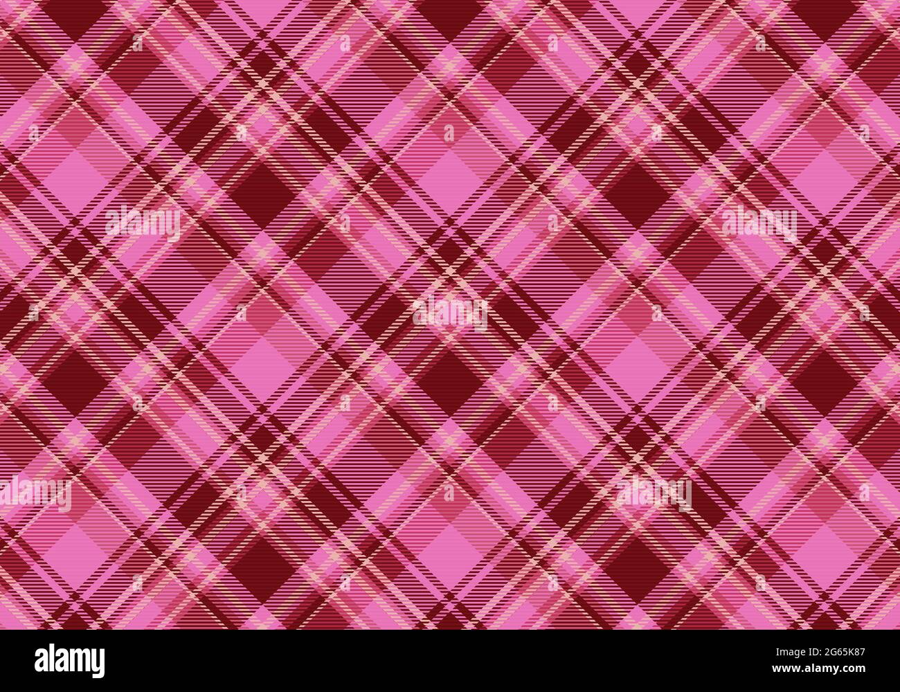 Seamless tartan plaid pattern background. Fabric texture. Vector illustration Stock Vector Image ...