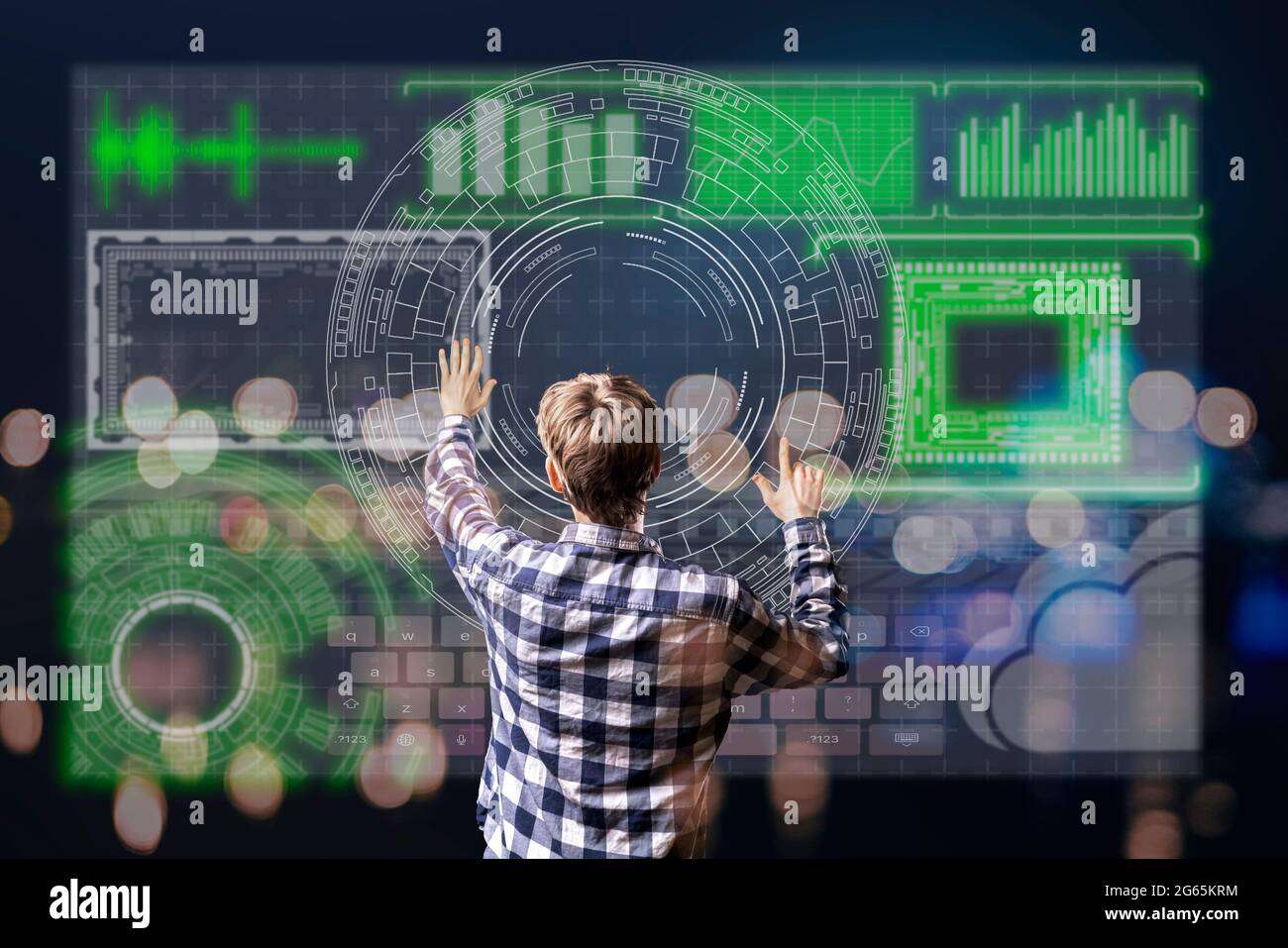 Hud menu hi-res stock photography and images - Alamy