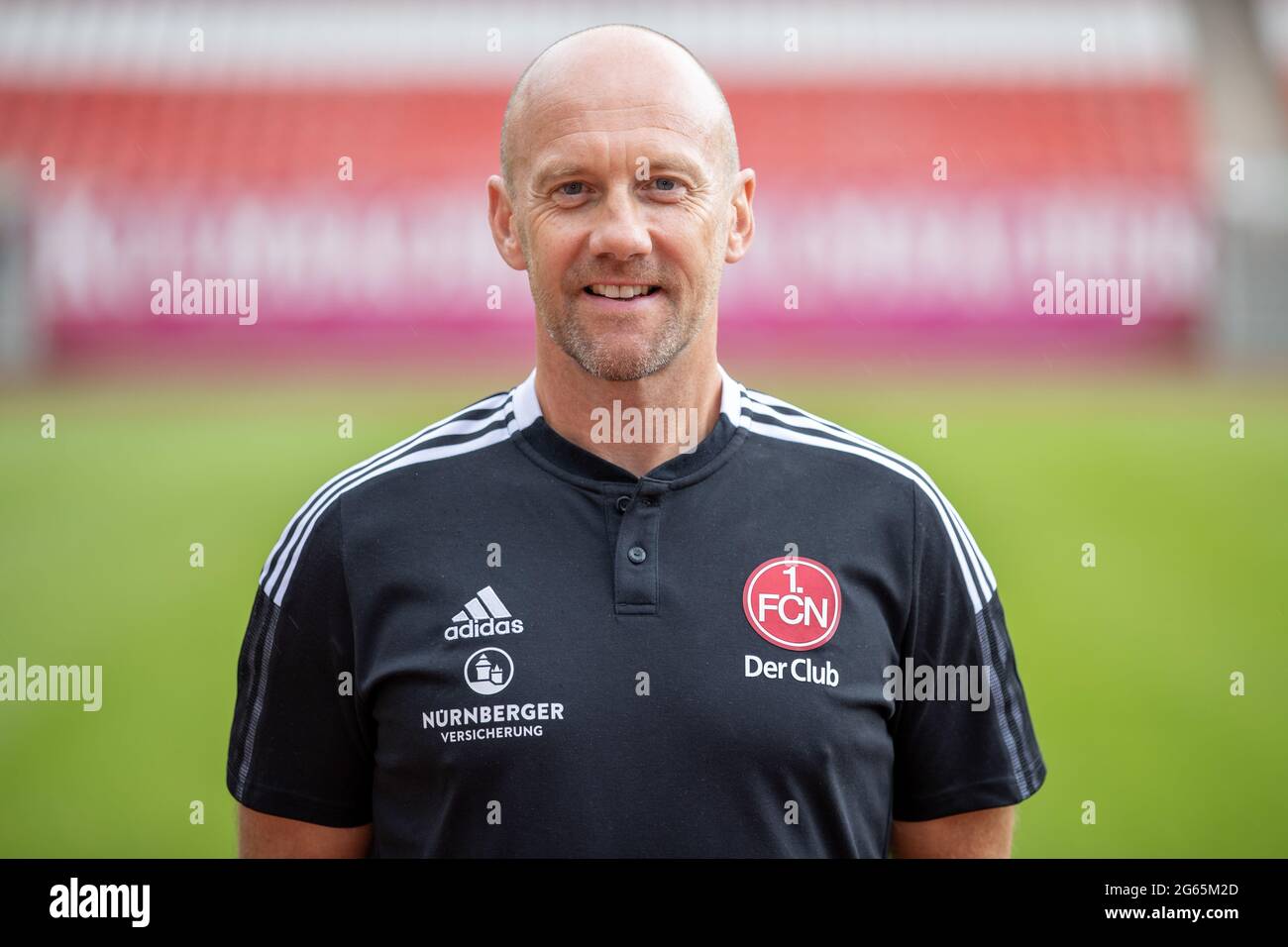 01 July 2021, Bavaria, Nuremberg: Football: 2. Bundesliga, photo ...