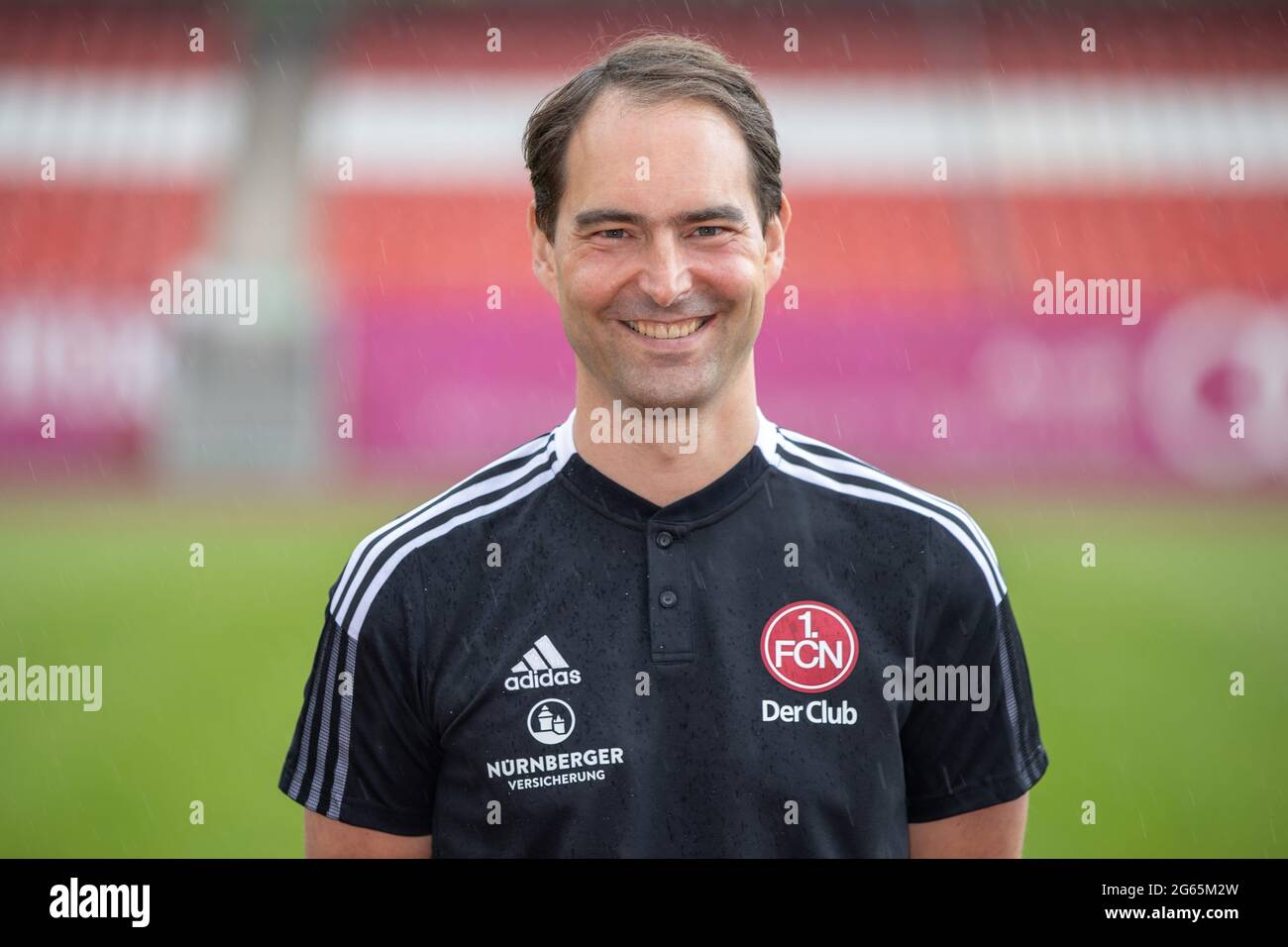 01 July 2021, Bavaria, Nuremberg: Football: 2. Bundesliga, photo ...