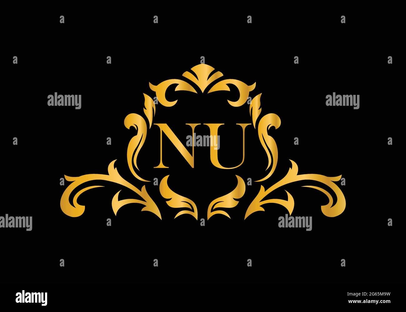 Nu letters Stock Vector Images - Alamy