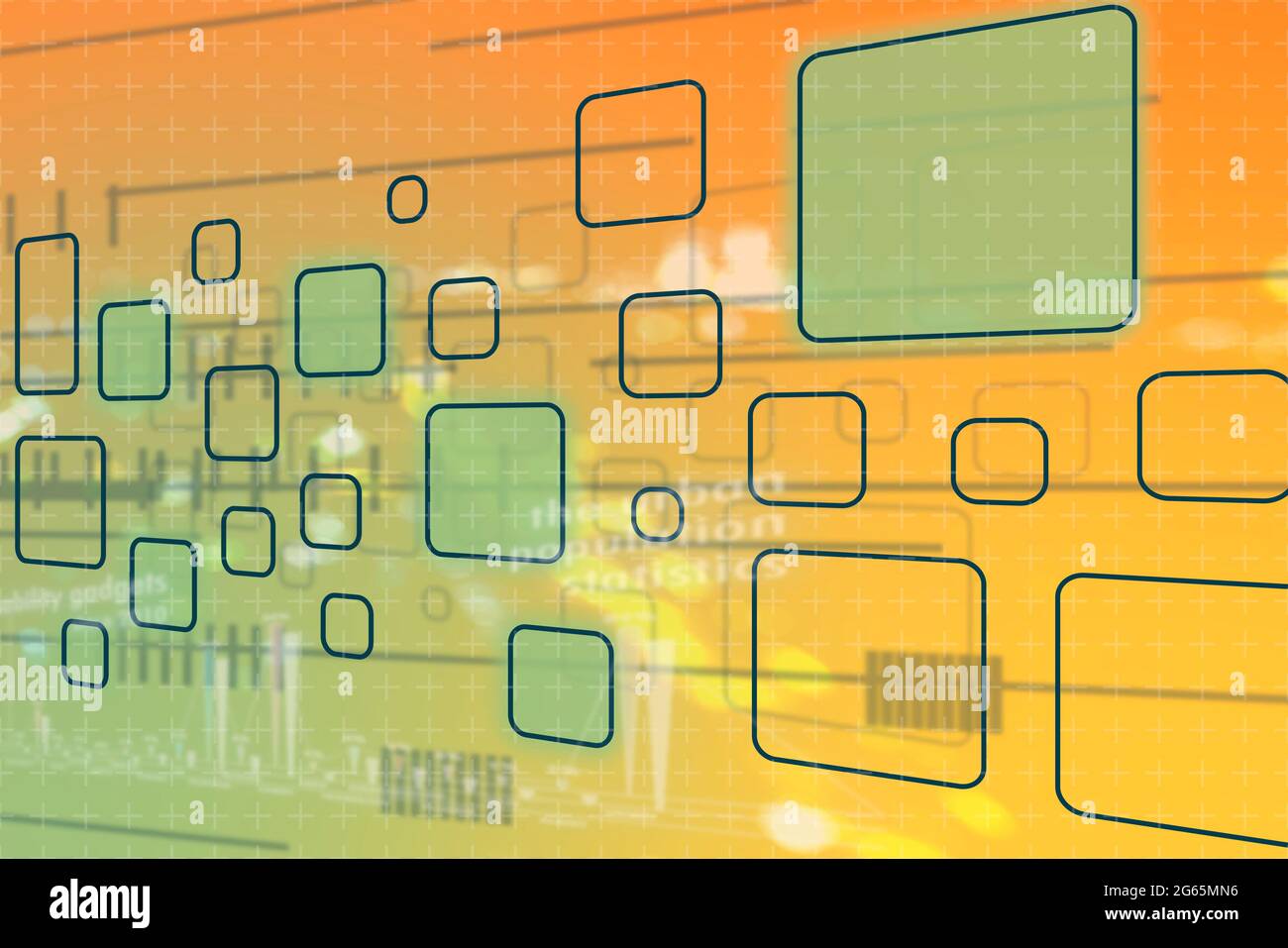 colorful tech buttons hologram on the wall background Stock Photo - Alamy