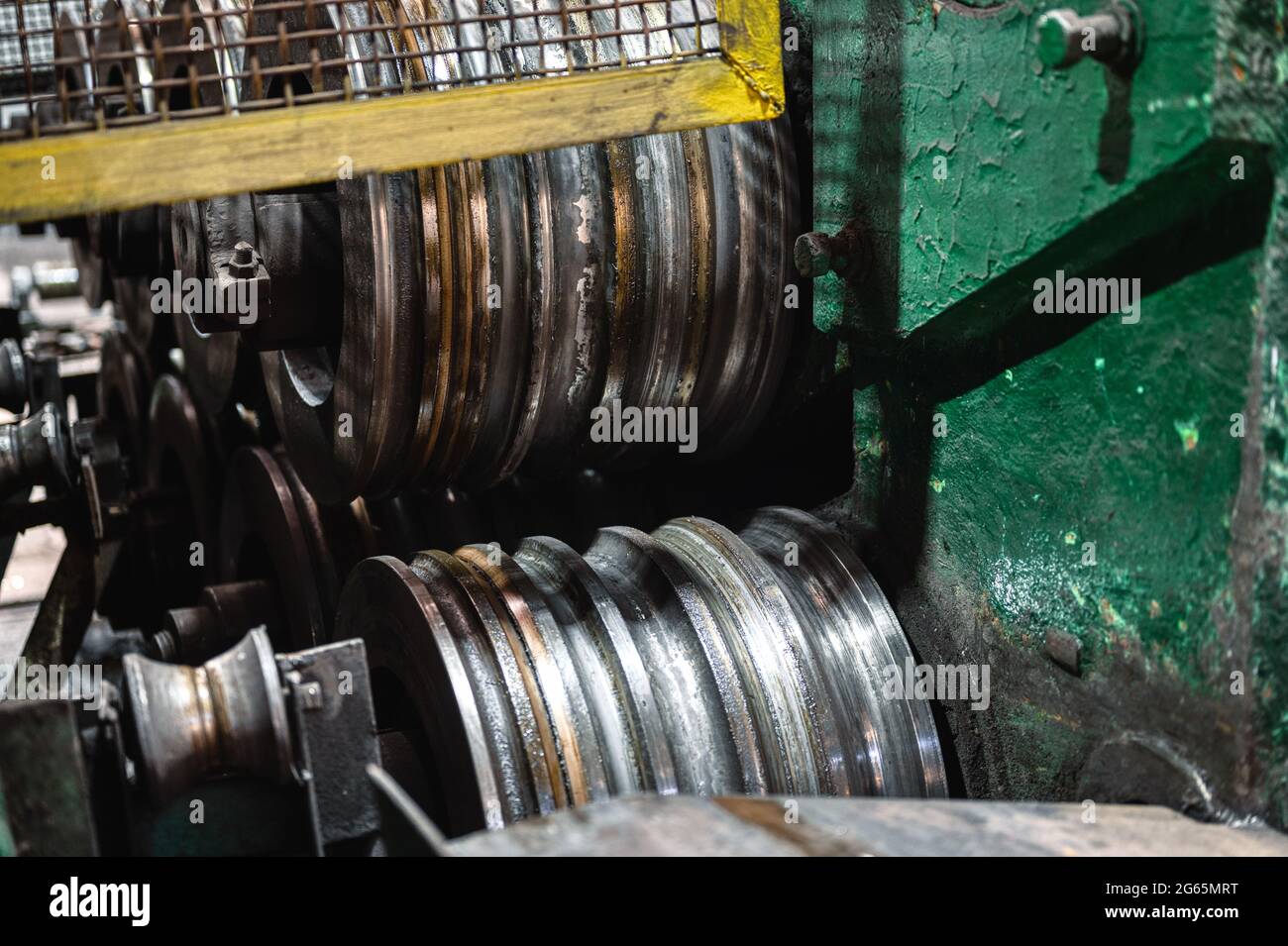 Iron rolling machine hi-res stock photography and images - Alamy