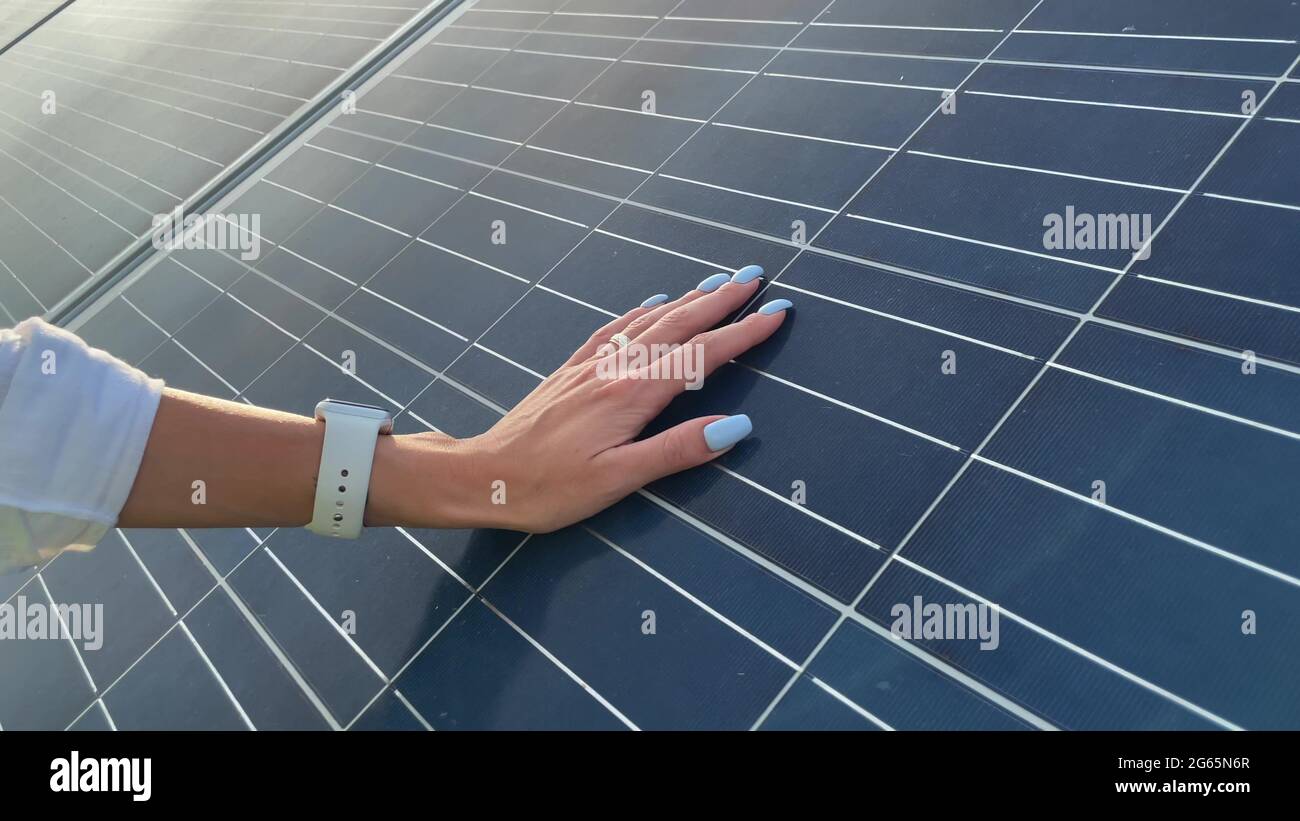 Agriculture engineer solar panel hi-res stock photography and images ...