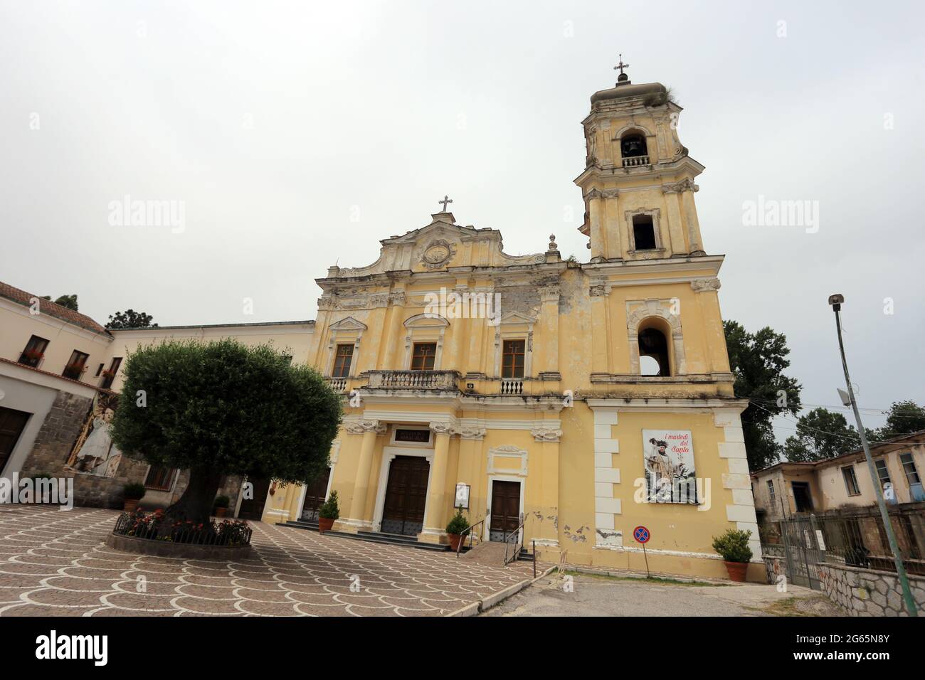 The convent of Sant'Antonio. Teano, Italy, June 20, 2021 Stock Photo ...
