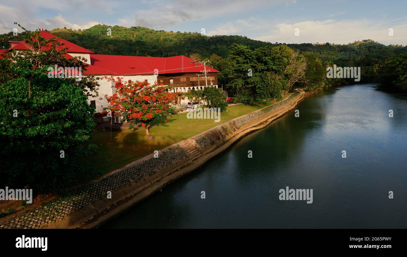 Sunset view beach bohol island hi-res stock photography and images - Alamy
