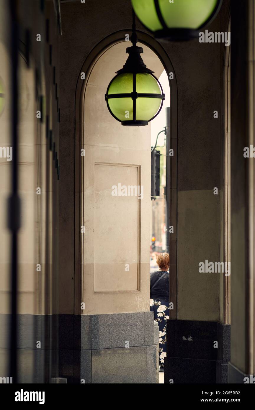 Vertical view historic colonnade hi-res stock photography and images ...