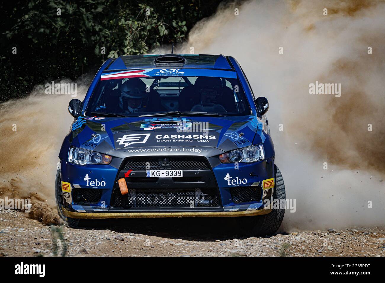 Mitsubishi Evo X Rally Car High Resolution Stock Photography and Images ...