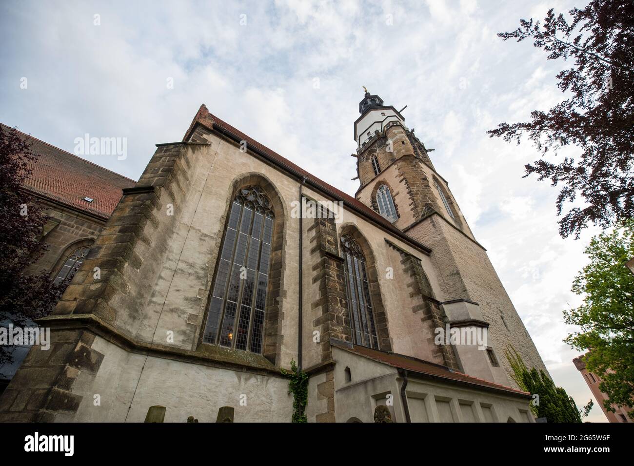 Kamenz, Germany. 02nd July, 2021. The main Protestant church St. Marien ...